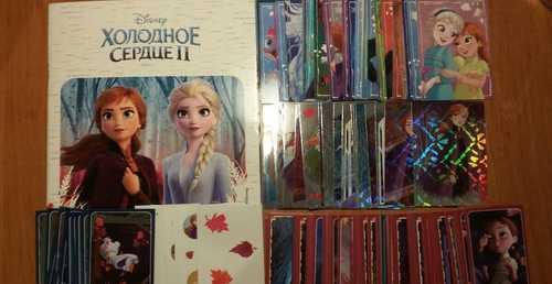 Полный сет Холодного сердца 2 от panini