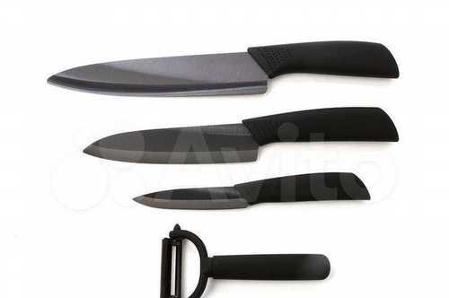 Набор кухонных ножей Xiaomi Huo Hou Nano Ceramic Knife Black (HU0010 )