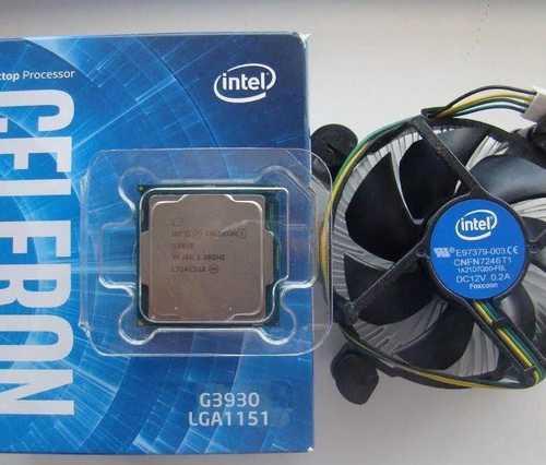 Процессор Intel Celeron G3930 сокет 1151