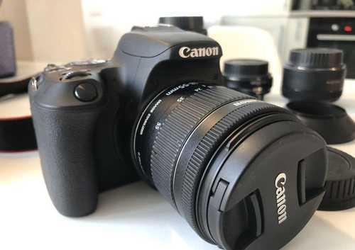 Зеркальный фотоаппарат canon200d