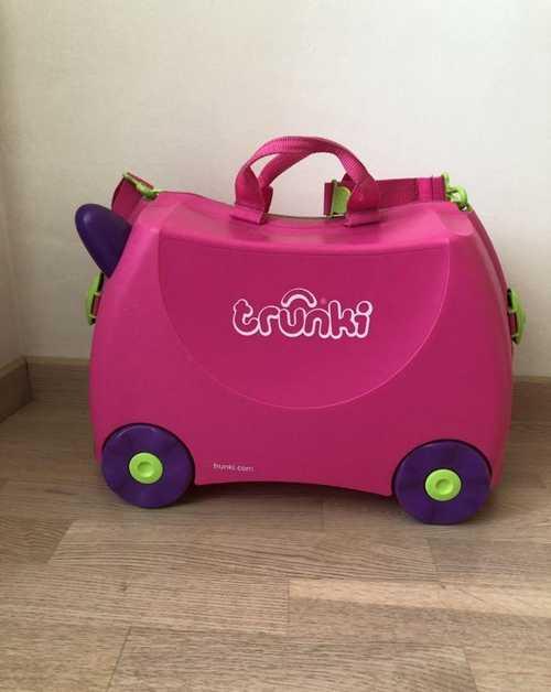 Чемодан детский Trunki, Пластик, 46 см, 18 л