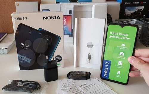 Новый Nokia 5.3 4/64Гб, NFC 4000mAh
