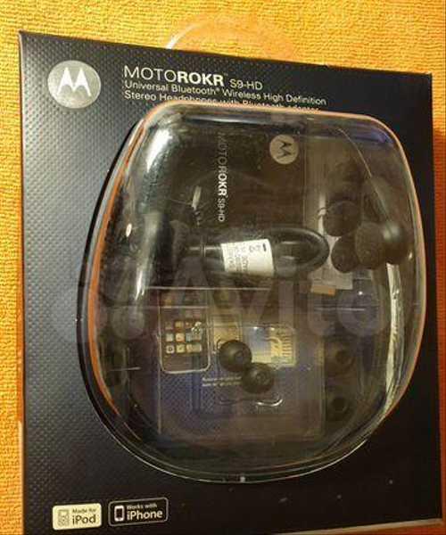 Bluetooth-гарнитура Motorola Motorokr S9-HD