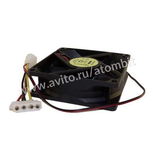 Вентилятор 80*80*25 Molex 12V Gembird fancase-4 30
