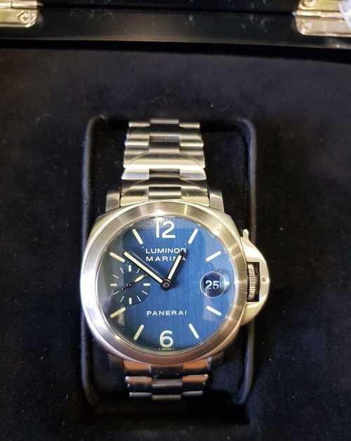 Часы Panerai Luminor Marina 6529 Automatic 40m Blu