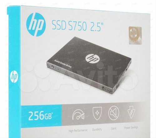 256 гб SSD-накопитель HP S750