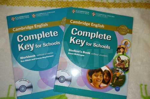 Cambridge English Complete Key for schools, новые