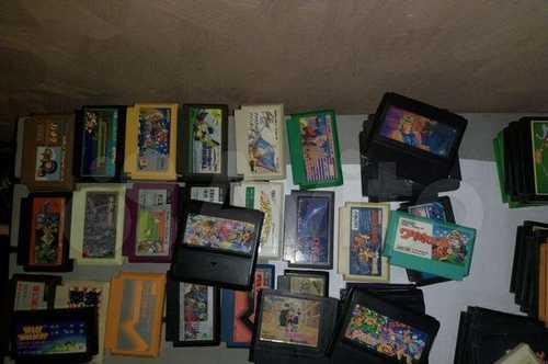 Famicom игры картриджи