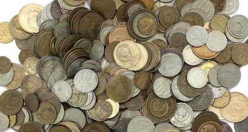 Советские монеты - 11 кг
