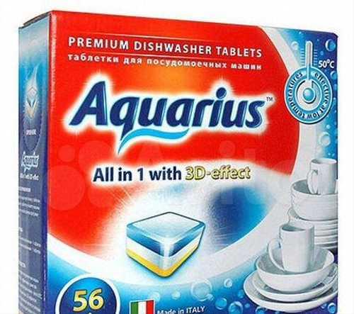 Aquarius All in 1 таблетки для посудомоечной машины, 56 шт