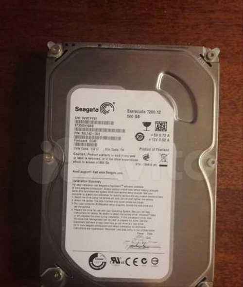 Hdd 3.5 500gb seagate baracuda