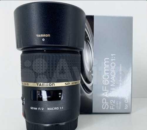 Tamron SP 60mm f/2 Di II LD Macro 1:1 Canon EF-S