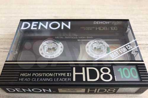 Аудиокассета Denon HD8 100 (Made in Japan) 1988 го