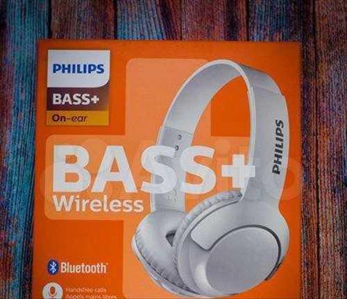 Наушники беспроводные Philips Bass+ SHB3075
