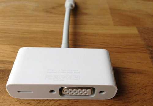 Переходник Apple Lightning to VGA Adapter