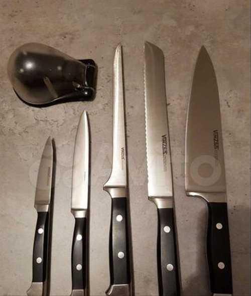 Набор ножей Vinzer и точилка Tupperware