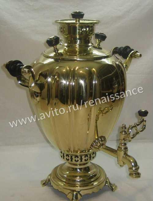 Самовар на дровах "яйцо". тпз, 1920-е годы. N529