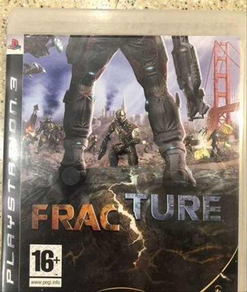 Игра Fracture для приставки Play Station 3 лицензи