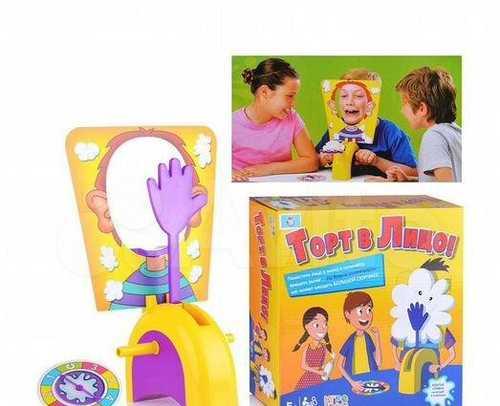 Настольная игра 1Toy "Торт в лицо" 27*8*27 см (Т10704)