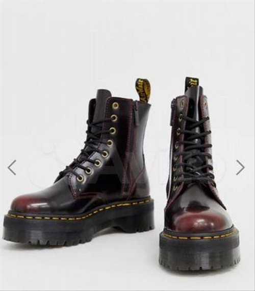 Кожаные ботинки Dr Martens Jadon