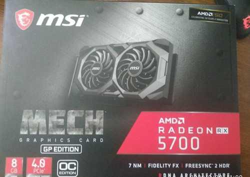 MSI mech RX5700 GP Edition