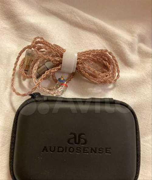 Кабель 3,5 mmcx audiosense