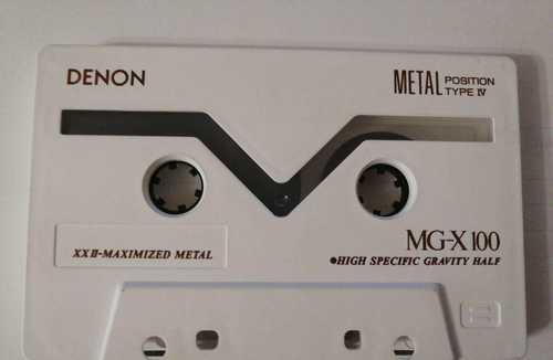 Аудиокассета Denon MG-X 100 керамика