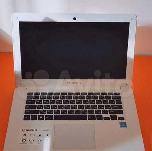 Ноутбук 14" Irbis NB63 Intel Atom X5-ZB350/2GB RAM