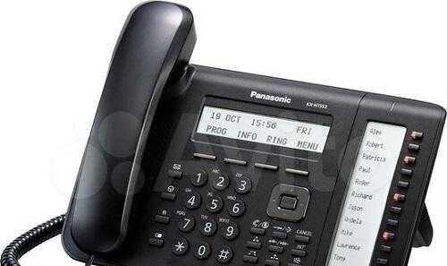 VoIP-телефон Panasonic KX-NT553RU-B Black