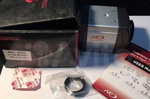Видеокамера Microdigital MDC-4220C + объектив MDL