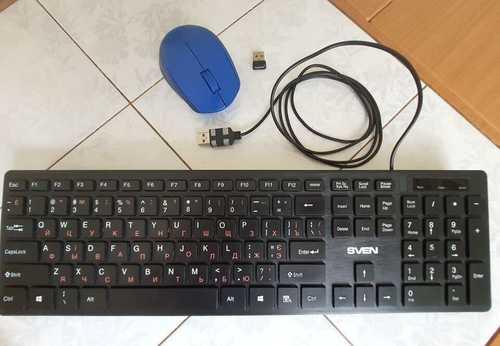 Мышь Logitech М280 беспроводная + клавиатура