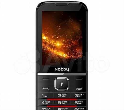 Мобильный телефон Nobby 310 Black/Grey