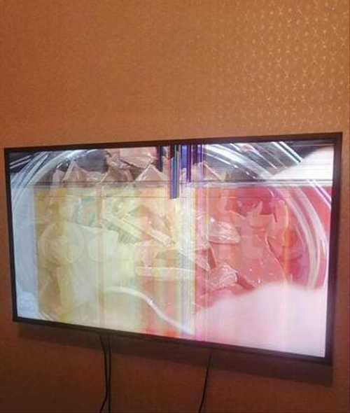 Телевизор бу на запчасти Smart tv Dexp