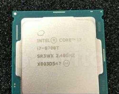 Процессор i7 8700t