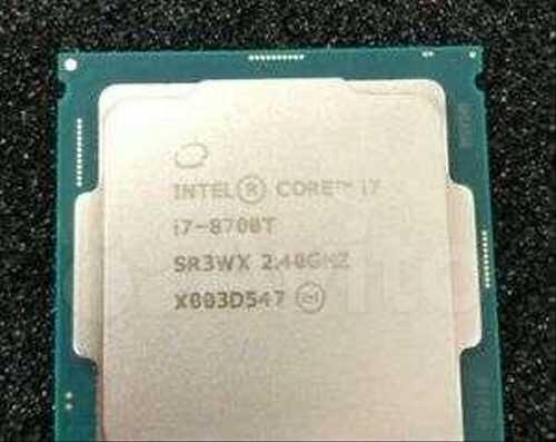 Процессор i7 8700t