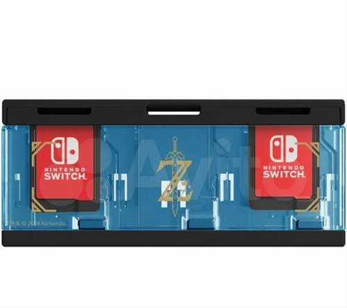 Кейс hori для хранения картриждей NS (The Legend of Zelda: The Breath of the Wild) NSW-097U