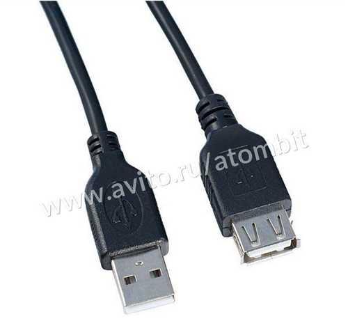 Удлинитель USB 2.0 amaf 1,8 м