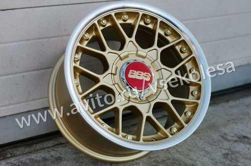 BBS RS2 r15 gold комплект новых дисков