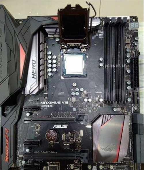 I5 6400 + мат. плата asus maximus viii hero