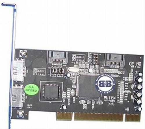 Контроллер SATA raid, ST Lab A181, 2 ext+2 int port, PCI, RET