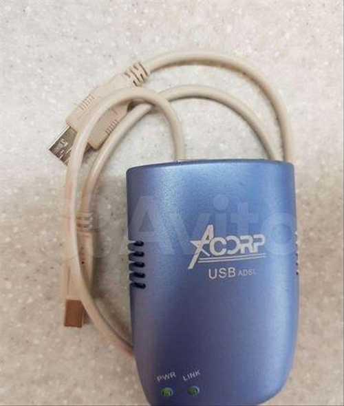 Модем Acorp sprinter adsl USB