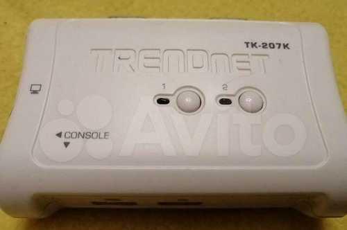 KVM переключатель TrendNet TK-207K