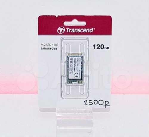 120 гб SSD M.2 накопитель Transcend MTS420