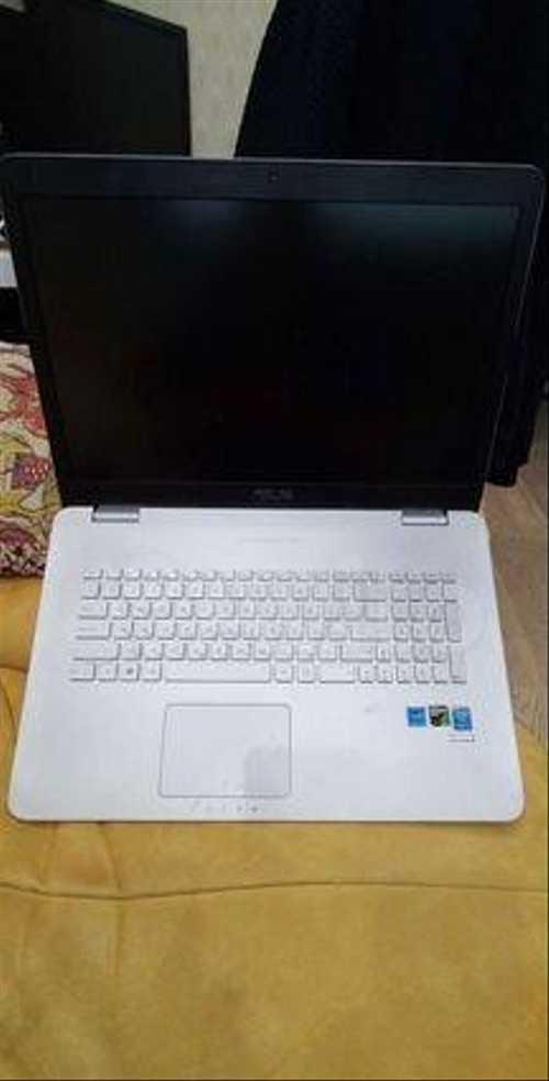 Ноутбук asus N751JK-T4208H 17.3" серый