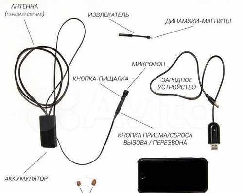 Как заряжать микронаушник