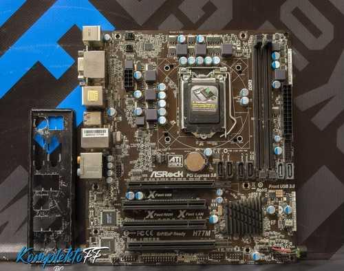 Материнская плата ASRock H77M LGA1155