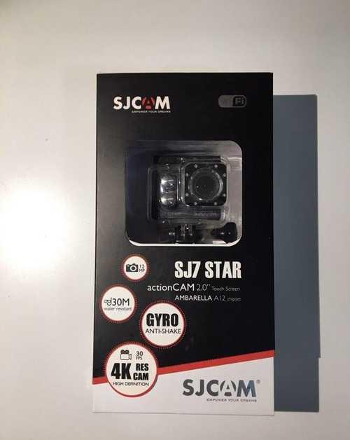 Экшн камера Sjcam sj7 star