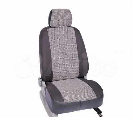 Комплект автомобильных чехлов Seintex 86384 для SsangYong Rexton (2014-2015 г.в.) - изготовление из жаккарда, идеальное повторение контуров сидения и