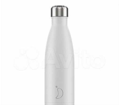 Термос Chilly's Bottles, Monochrome, White, 500 мл