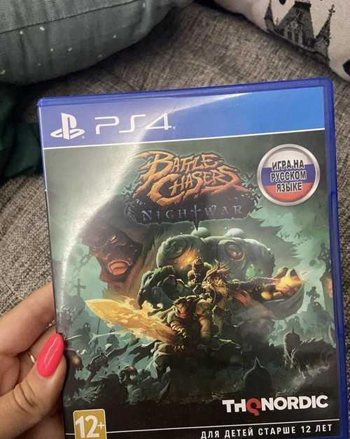 Игра на ps4 battle chasers nightwar